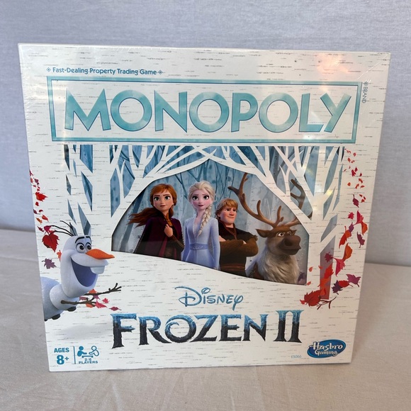 Toys | Nib Disneys Frozen Ii Monopoly Board Game | Poshmark
